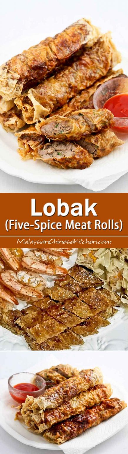 Lobak (Five-Spice Meat Rolls) - Malaysian Chinese Kitchen