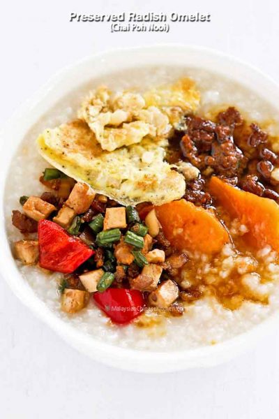 Preserved Radish Omelet (Chai Poh Nooi) - Malaysian Chinese Kitchen
